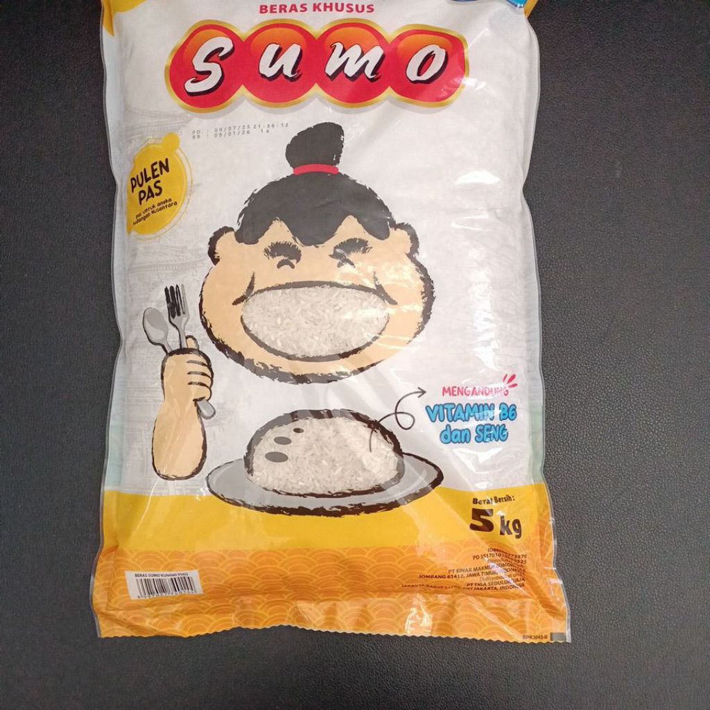 Jual BERAS SUMO KUNING 5 KG | Shopee Indonesia