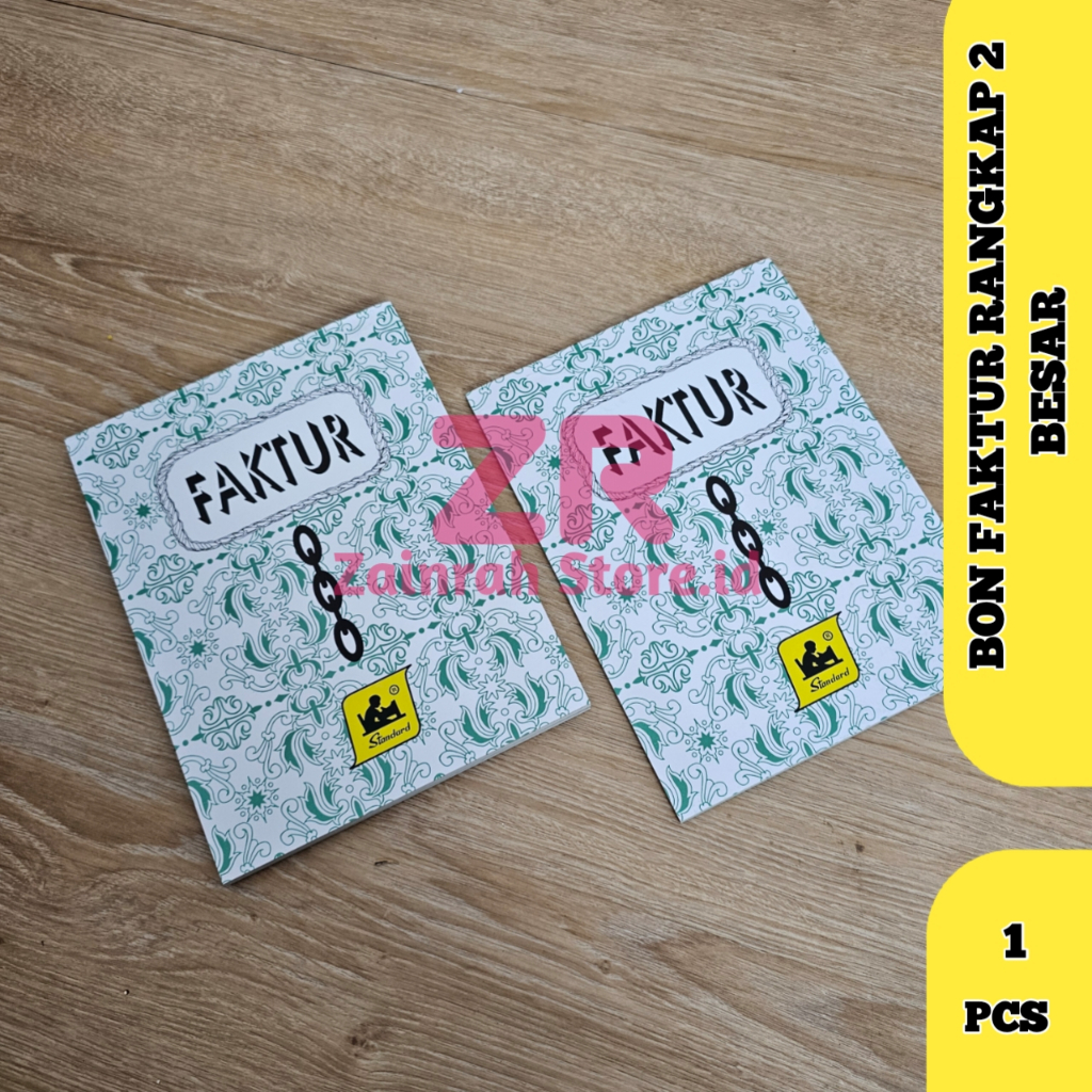 Jual (1 PACK ) Bon Faktur Kontan NCR Rangkap 2 Tegak - Buku Nota Ukuran ...