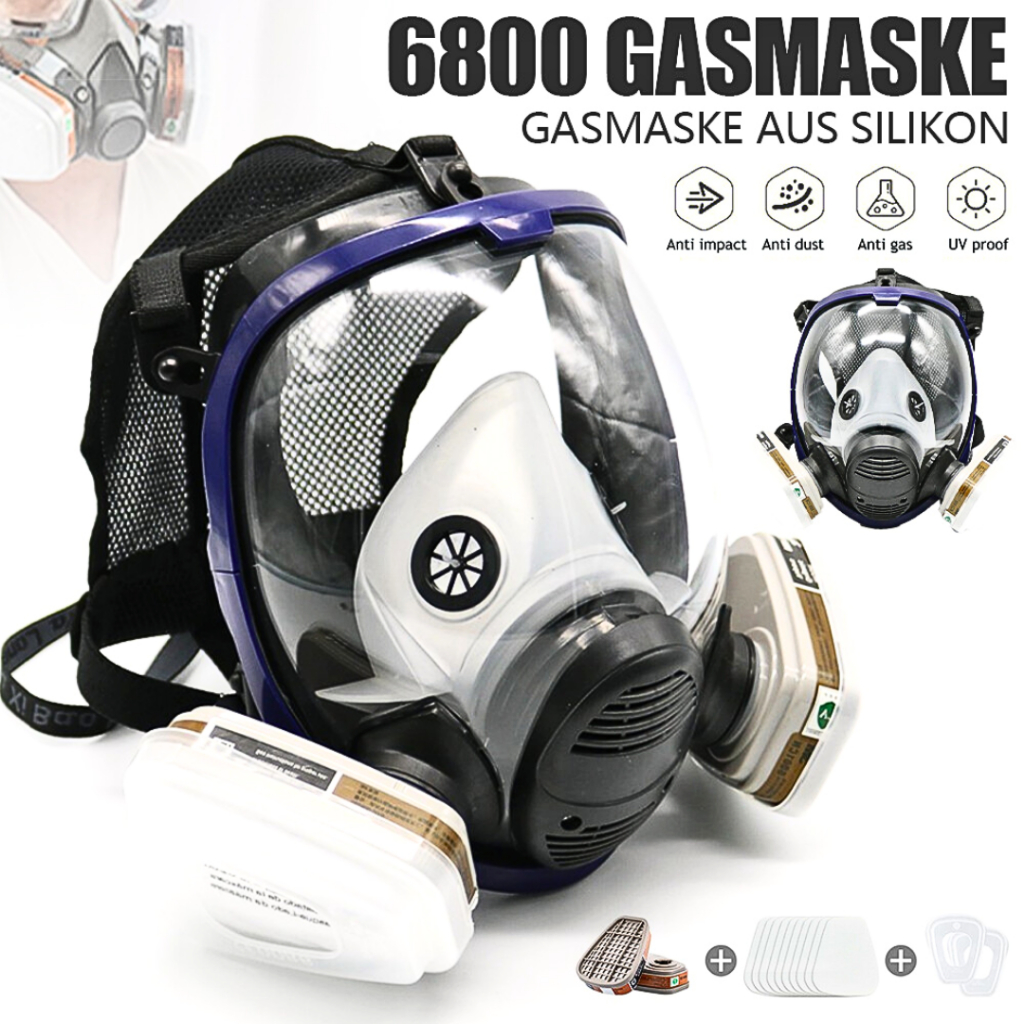 Jual Masker Gas Beracun Kimia Respirator Mask Full Face N95 2011 Cotton ...