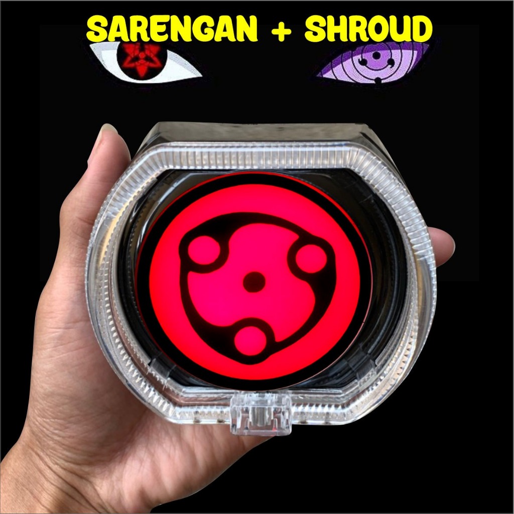 Jual Lampu Devil Sharingan Gerak Berputar Uk 2.5 inch Shroud BMW Led ...