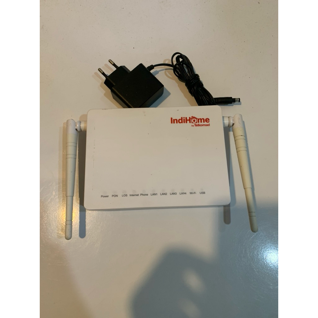 Jual Router Wifi GPON ONT ZXHN F672Y Dual Band Port Biru + Adaptor Ori ...