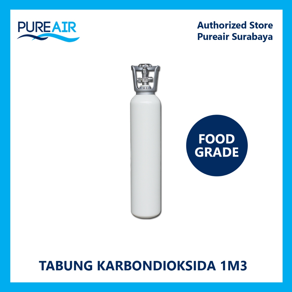 Jual Pureair Tabung Karbondioksida Isi CO2 4KG Foodgrade | Shopee Indonesia
