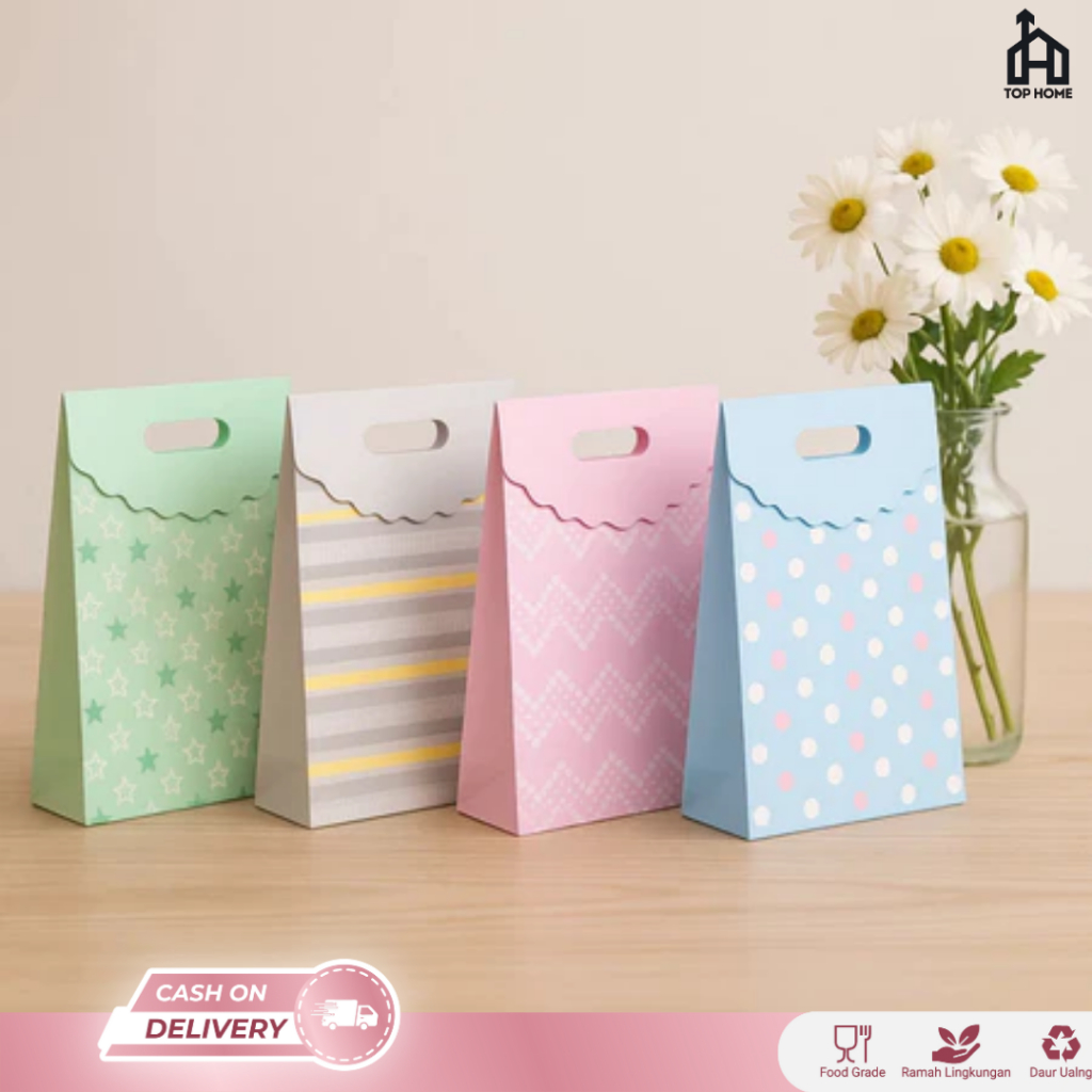 Jual Paper Bag Kado / Goodie bag Hampers / Tas Kado / Tas Hadiah / Tas ...