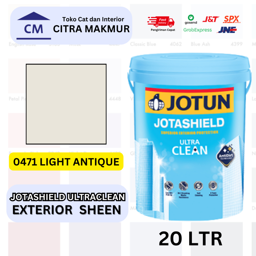 Jual Jotun Jotashield Ultra Clean | 0471 LIGHT ANTIQUE - 20 Ltr ...