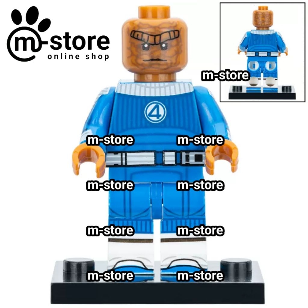 Jual brick fantastic four f4 ben the thing mini toy figure | Shopee ...