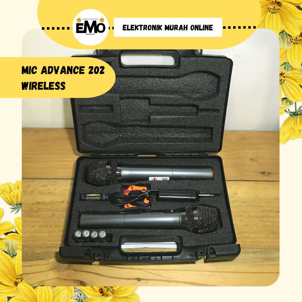 Jual mic advance 202 // wireless | Shopee Indonesia