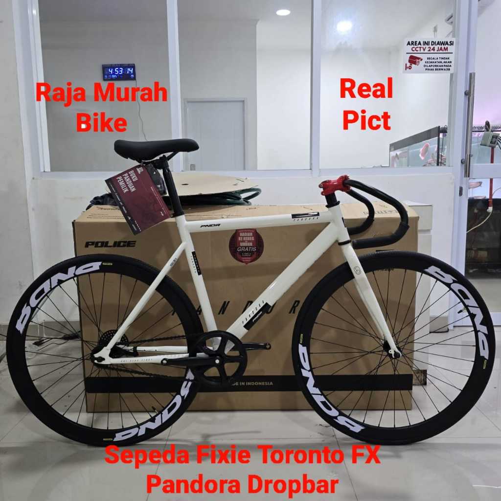 Jual Sepeda Fixie Element New Police Toronto FX Pandora Dropbar Rem ...