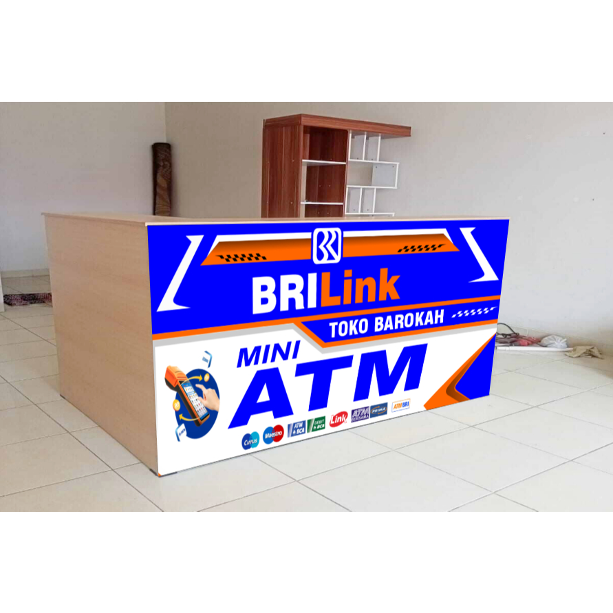 Jual STIKER VINYL BRILINK | STIKER BRILINK | STICKER MEJA KASIR BRILINK ...