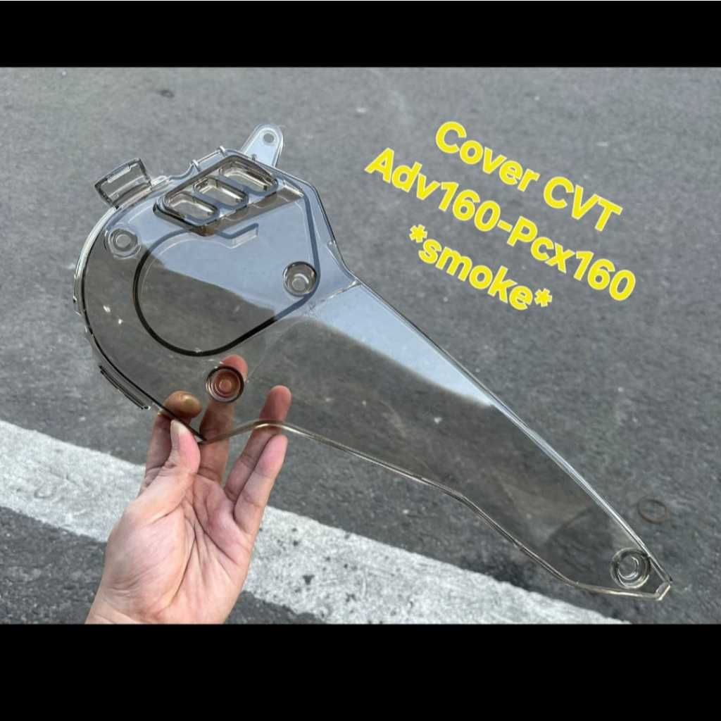 Jual TUTUP/COVER CVT PCX 160 ADV 160 SMOKE BENING VARIASI MIKA CVT ...