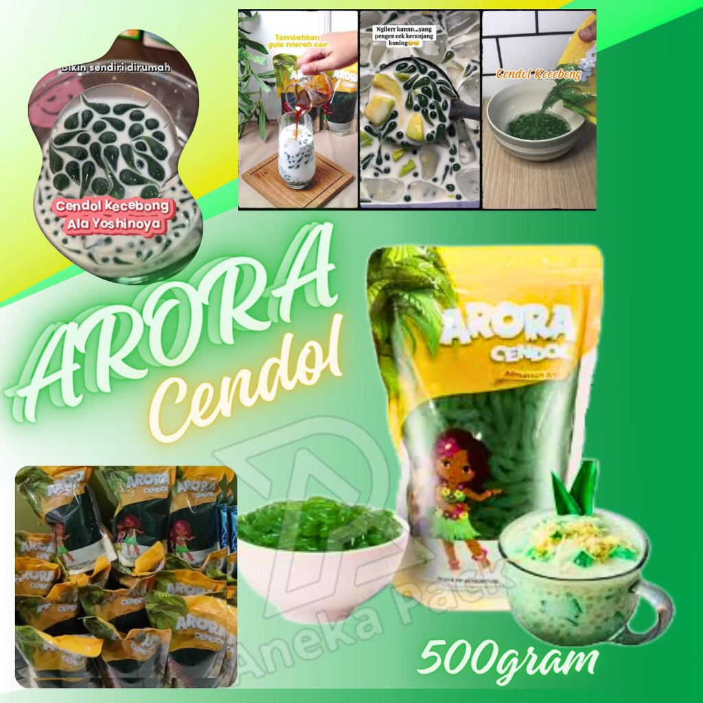 Jual cendol arora/cendol kecebong/cendol yoshinoya | Shopee Indonesia