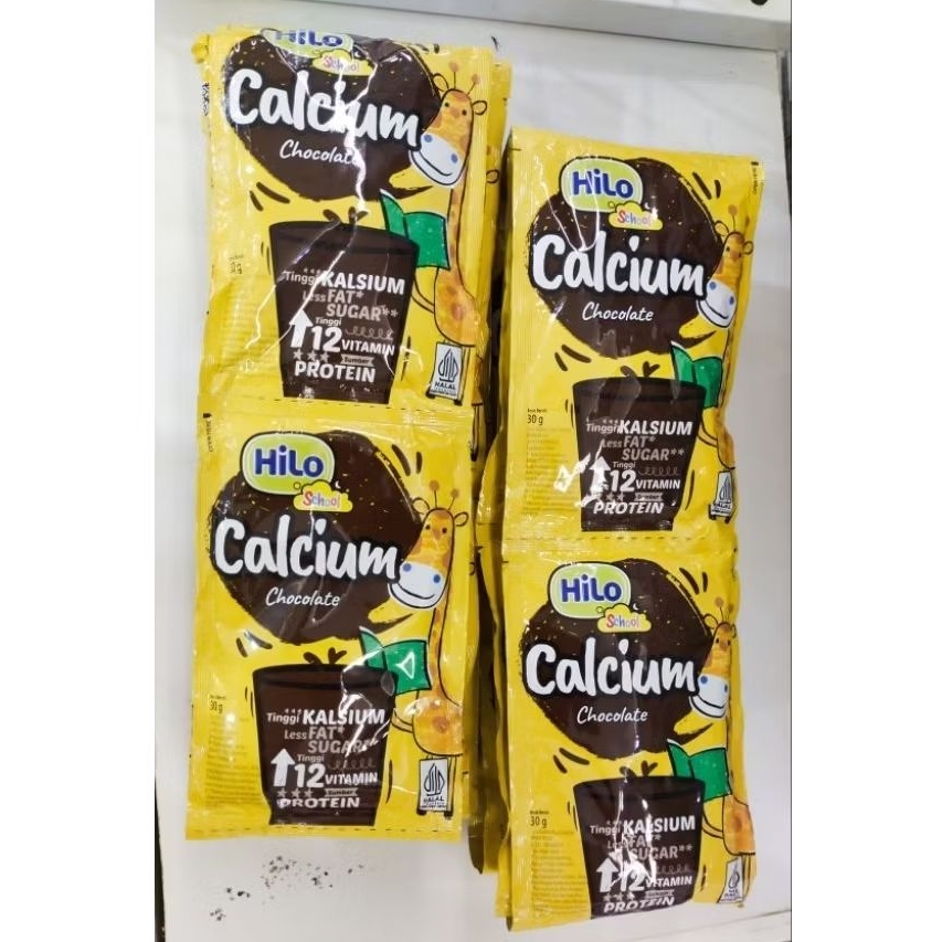 Jual SUSU CALCIUM HILO SCHOOL SACHET CHOCOLATE 10S | Shopee Indonesia