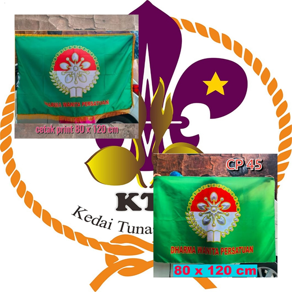 Jual Bendera DWP Dharma Wanita Persatuan Rumbai | Shopee Indonesia