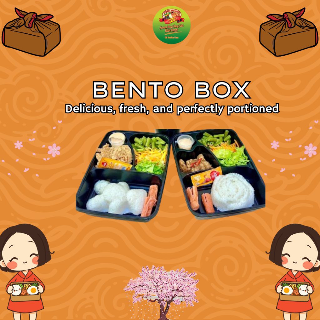 Jual Bento Box/Paket Bento Anak dan Dewasa/Paket Nasi Box | Shopee ...