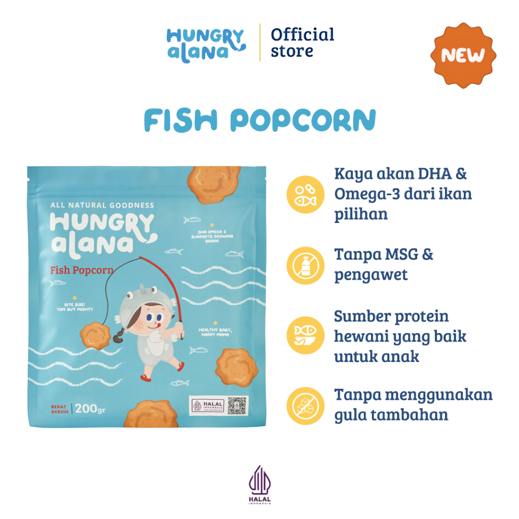 Jual Hungry Alana - Fish Popcorn | Shopee Indonesia