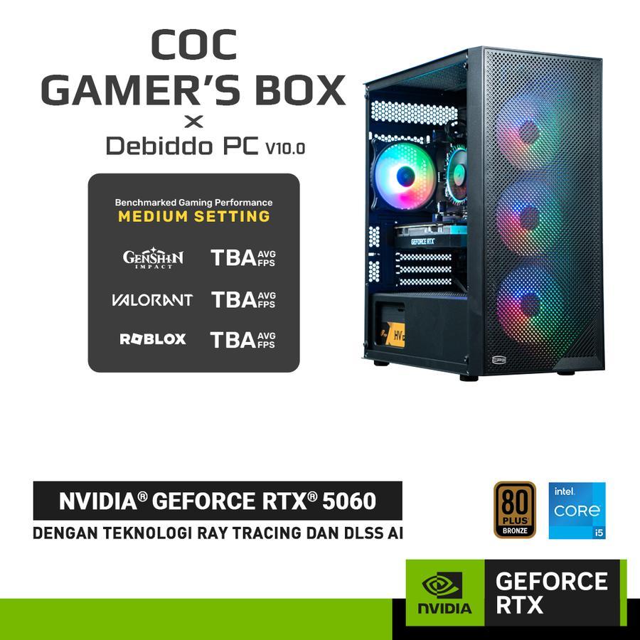 Jual COC GAMER BOX X Debiddo PC V10.0 - Paket PC Rakitan GeForce RTX ...