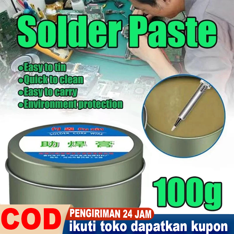 Jual Solder Paste 100g Pasta Solder Timah - 100 Gram | Shopee Indonesia