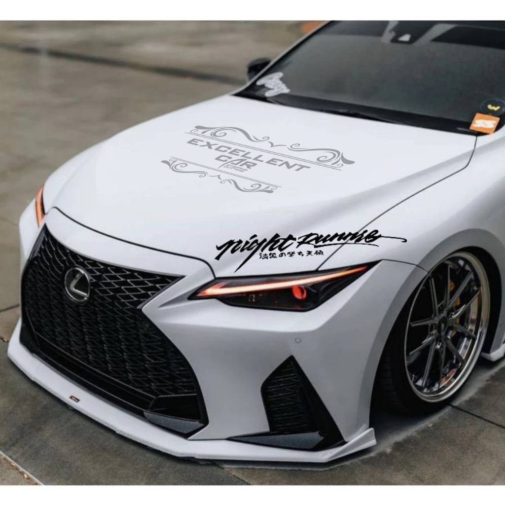 Jual STICKER BODY MOBIL NIGHT RUNNER CUTTING UKURAN 30CM, 40CM, 50 CM ...