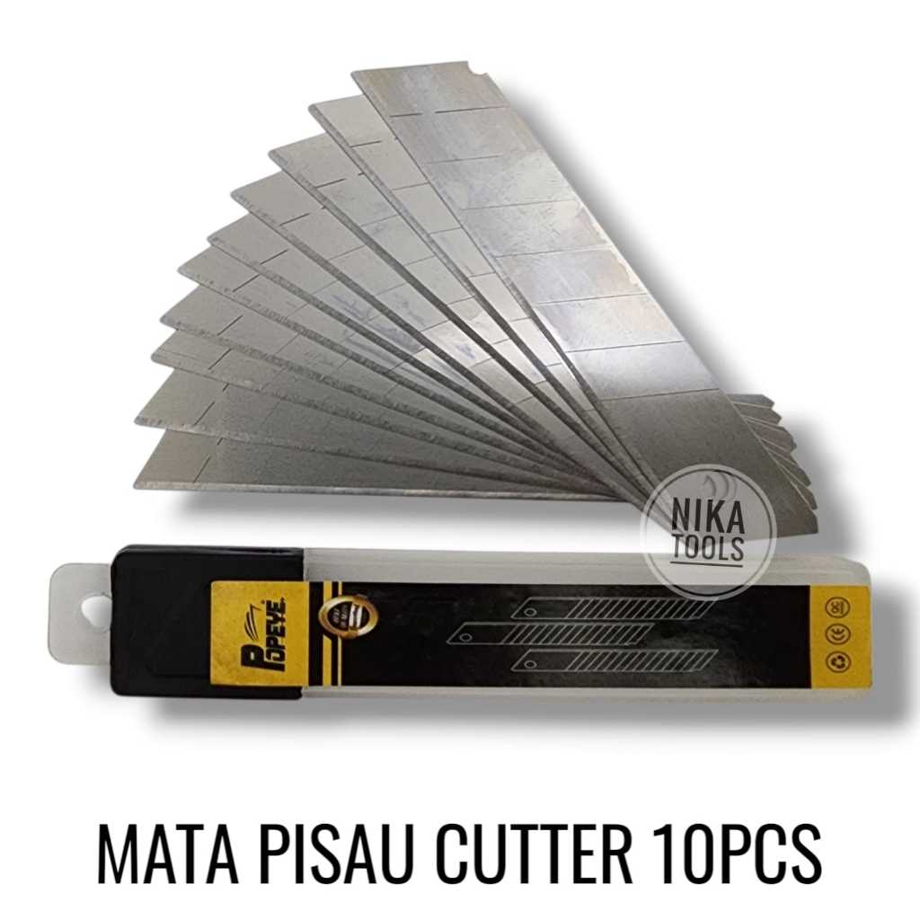 Jual Isi Pisau Cutter Refill Besar Isi 10 Mata | Shopee Indonesia