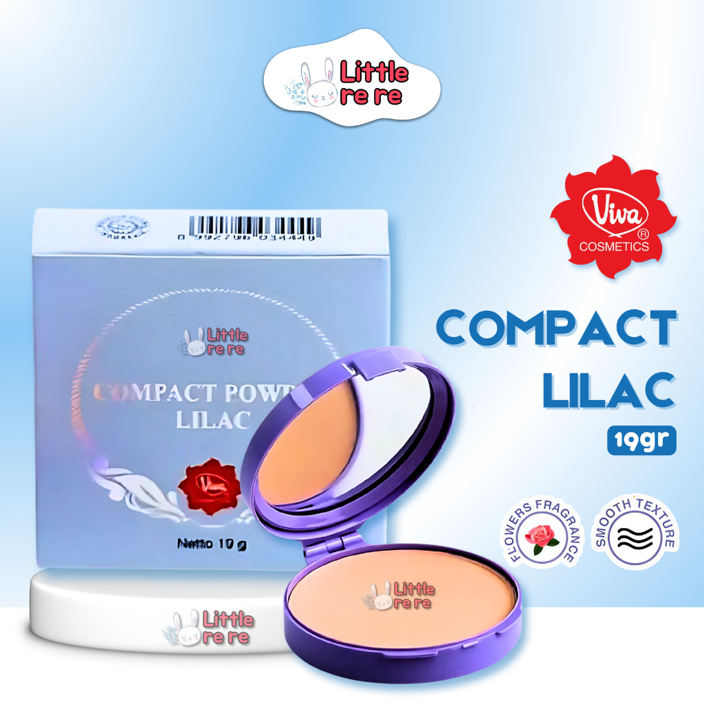 Jual VIVA Compact Powder Lilac - 19gr | Bedak Padat Ringan untuk ...