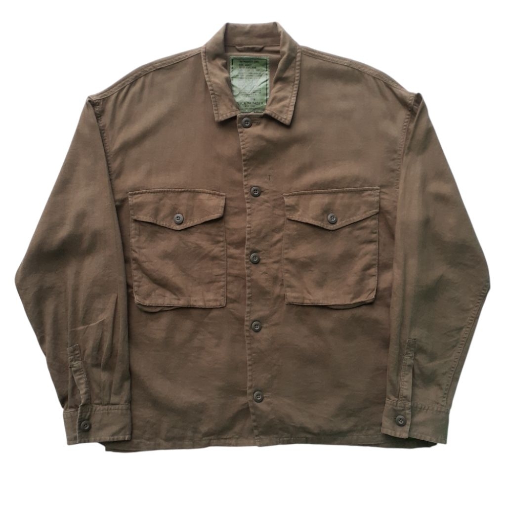 Jual BACK NUMBER MILITARY ARMY SHIRT JACKET | Shopee Indonesia