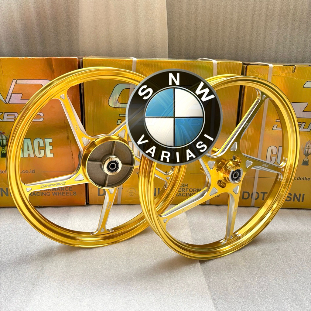 Jual Velg Racing DELKEVIC D55 140/160x17 - Honda Supra 110 | Supra Fit ...