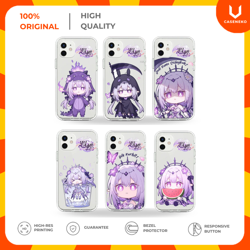 Jual Caseneko Case Castorice Honkai Star Rail HSR Anime Game Phone ...