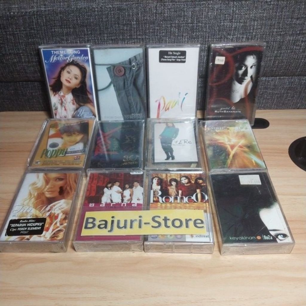 Jual Kaset Pita "Yuni Shara" "Potret" "Padi" "Ruth Sahanaya" "Yovie ...