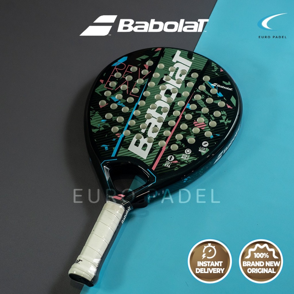 Jual BABOLAT REVEAL Beginner Round Lightweight Carbon Racket Padel ...