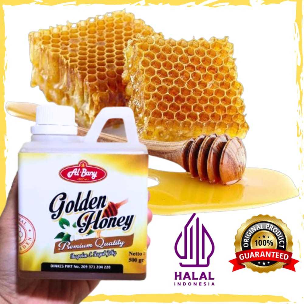 Jual MADU HUTAN Original Golden Honey AL BANY 500gr | Shopee Indonesia