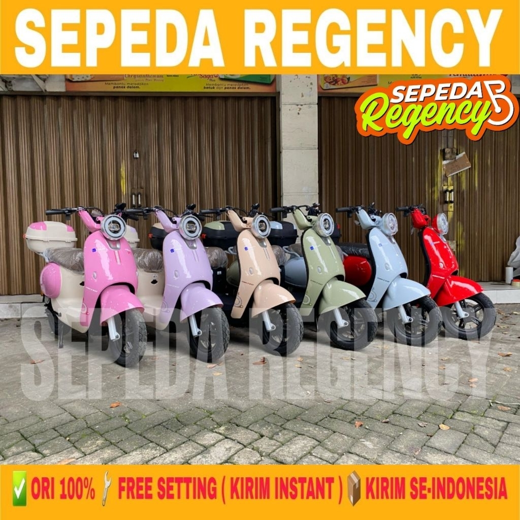 Jual Sepeda Motor Pedal UNITED MILANO V1 LITHIUM Power 800 Watt Sepeda ...
