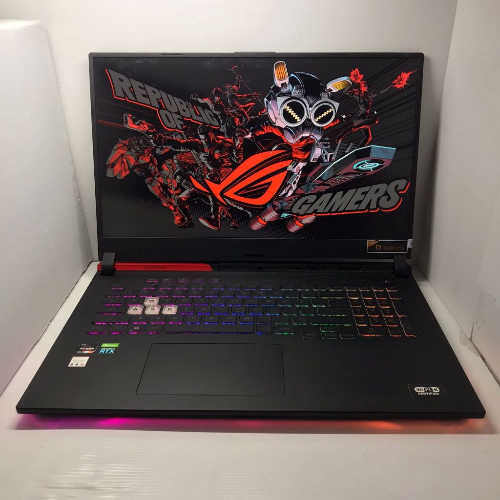 Jual LAPTOP GAMING RARE 17 INCH ASUS ROG G713IC RYZEN 7 32/512 TX 3050 ...