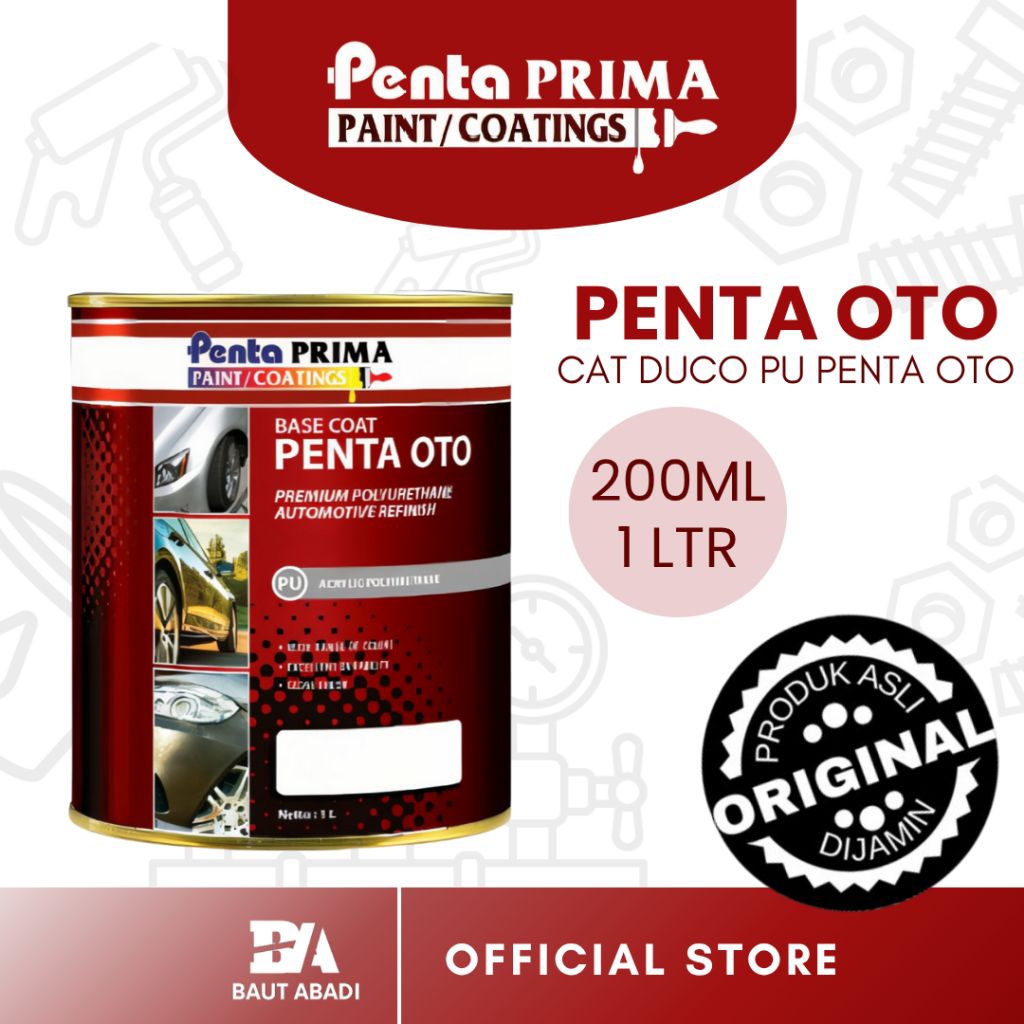 Jual Cat Duco PU Penta Oto Candytone 200ml Cat Diko Mobil PU | Shopee ...