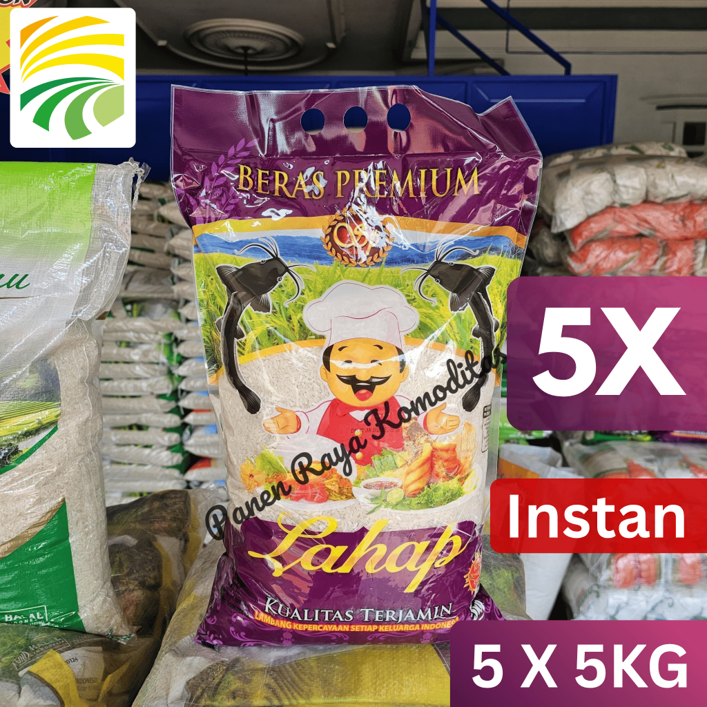Jual Beras Lahap Lele 5kg x 5 Pcs (1 Ball) | Shopee Indonesia
