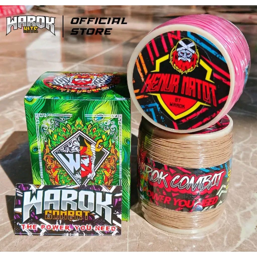 Jual SENAR/KENUR MATOT BY WAROK KITE PANJANG 2000 YARD UKURAN 0,50 ...