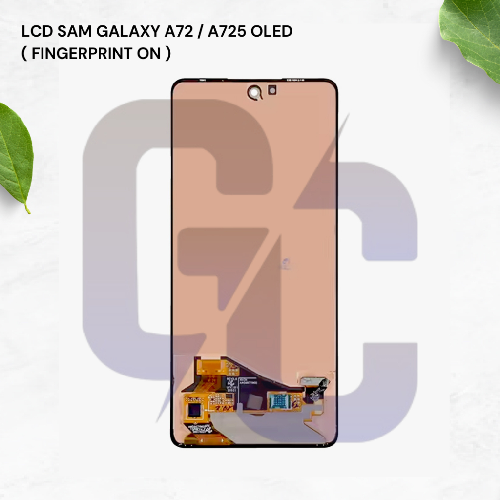 Jual LCD SAM GALAXY A72 OLED MEETOO BLACK + TS / A725 ( FINGERPRINT ...