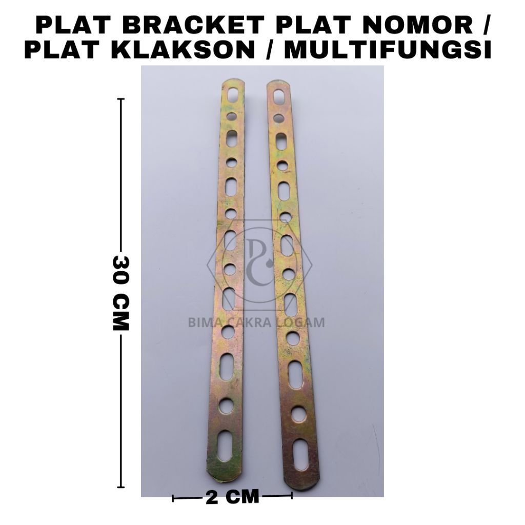 Jual Plat bolong Bracket Tebal 1.4mm / Plat Multifungsi / Plat ...
