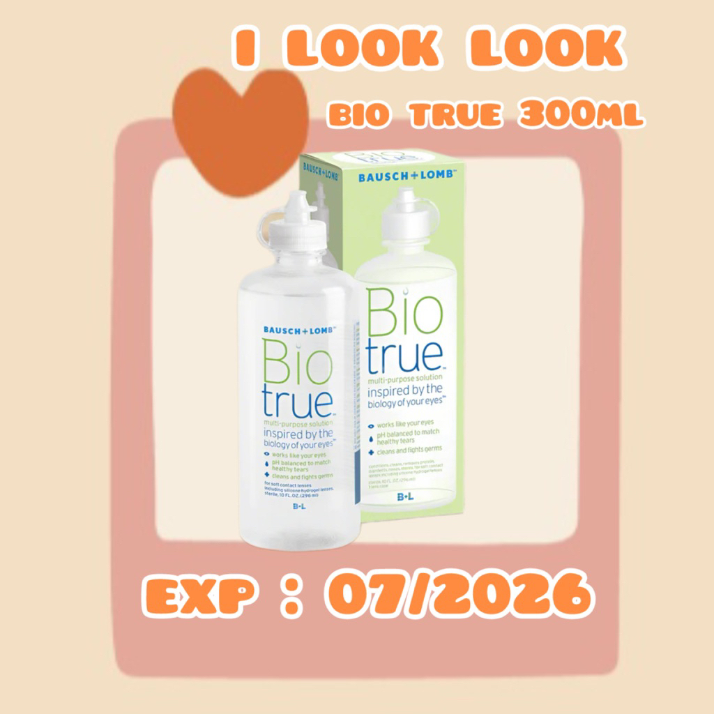 Jual Cairan Soflens Bio True 300ml | Shopee Indonesia