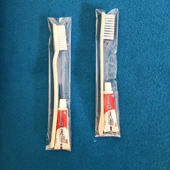 Jual Sikat Gigi Hotel Set odol Formula 5gr | Shopee Indonesia