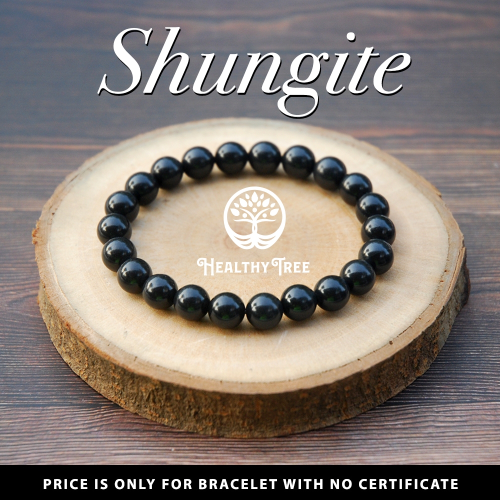 Jual Gelang Batu Natural Kristal Russian Shungite Grade AAA (PREMIUM ...