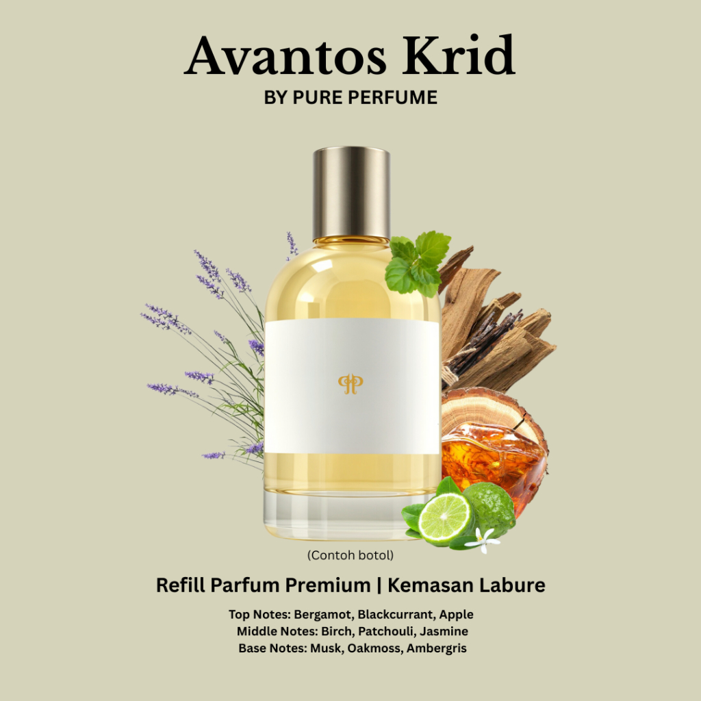 Jual Avantos Krid by Pure Perfume | Refill Parfum Premium Pria Fresh ...
