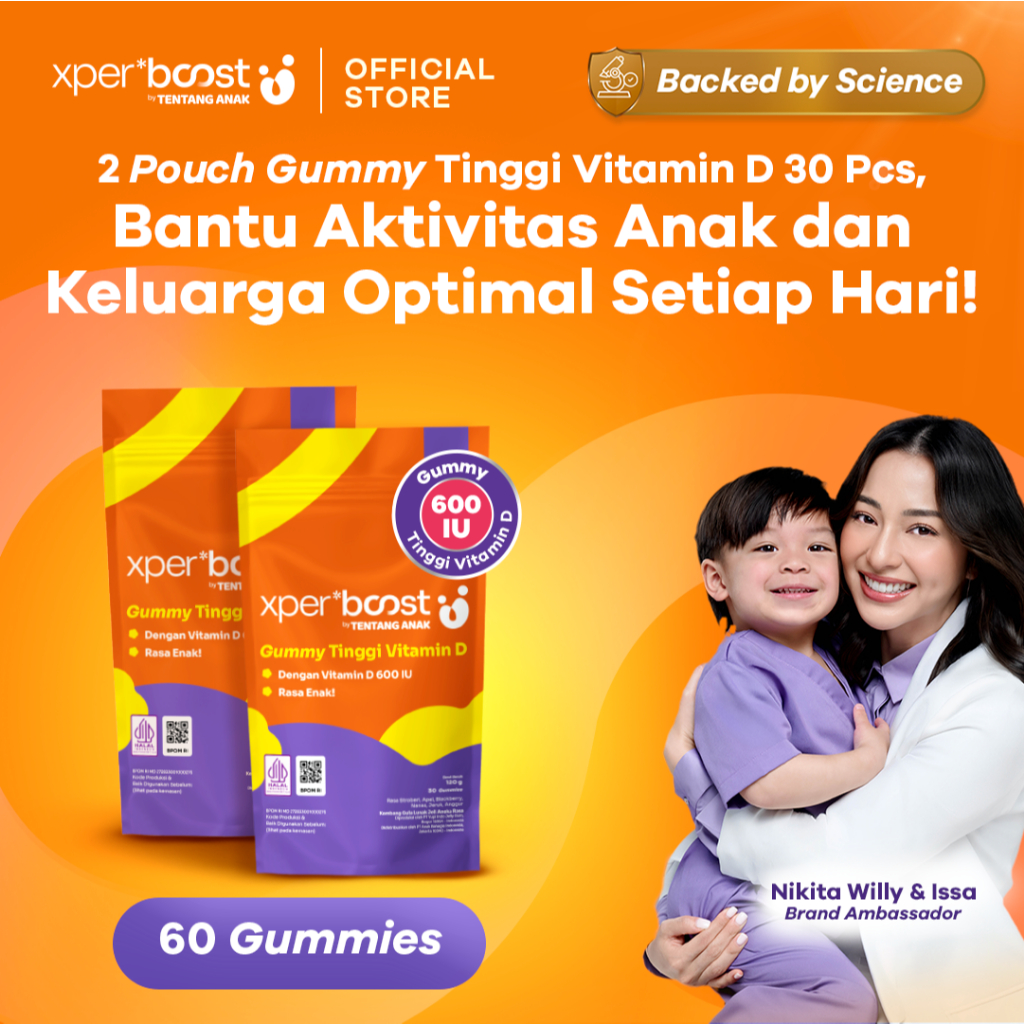 Jual Expert Boost - Bundling 2 Pouch Gummy Vitamin D 600 IU Anak dan ...