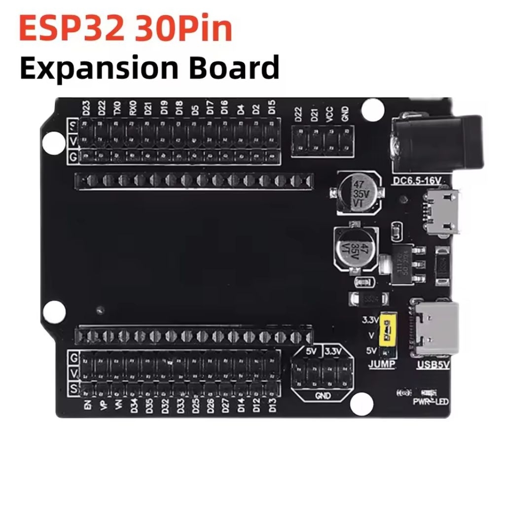 Jual 30 Pin ESP32 ESP-32 ESP32S Expansion Module Extension Shield Board ...