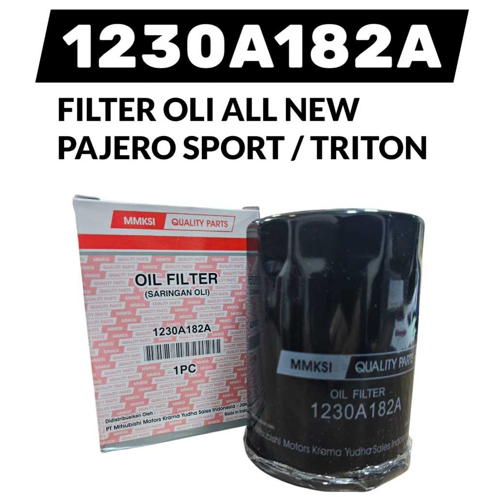 Jual OIL FILTER MITSUBISHI - FILTER OLI MITSUBISHI ALL NEW PAJERO SPORT ...