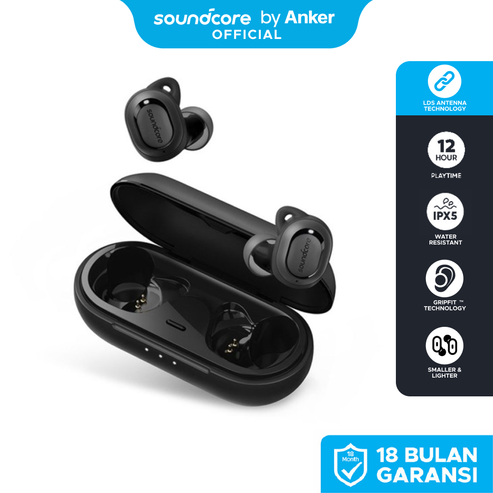 Jual Soundcore True-Wireless Earphones Liberty Lite with 12-Hour ...