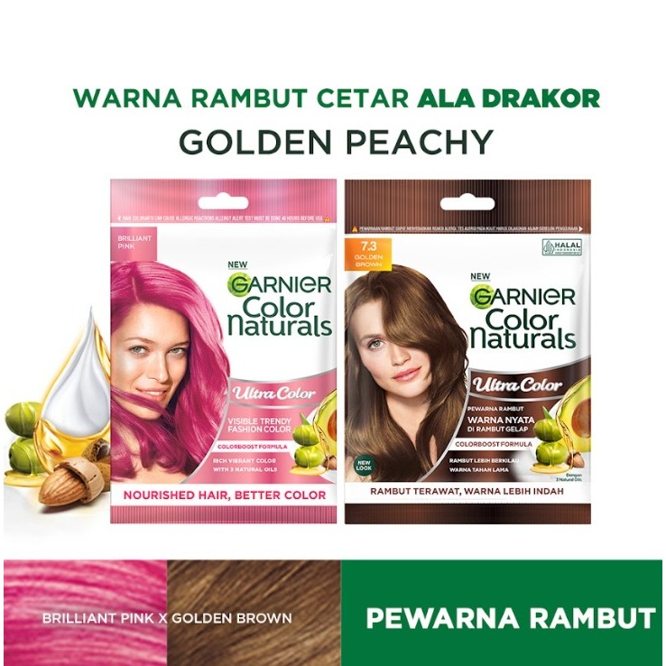 Jual [BUNDLE] ISI 2 Garnier Color Naturals Express Hair Color Sachet ...