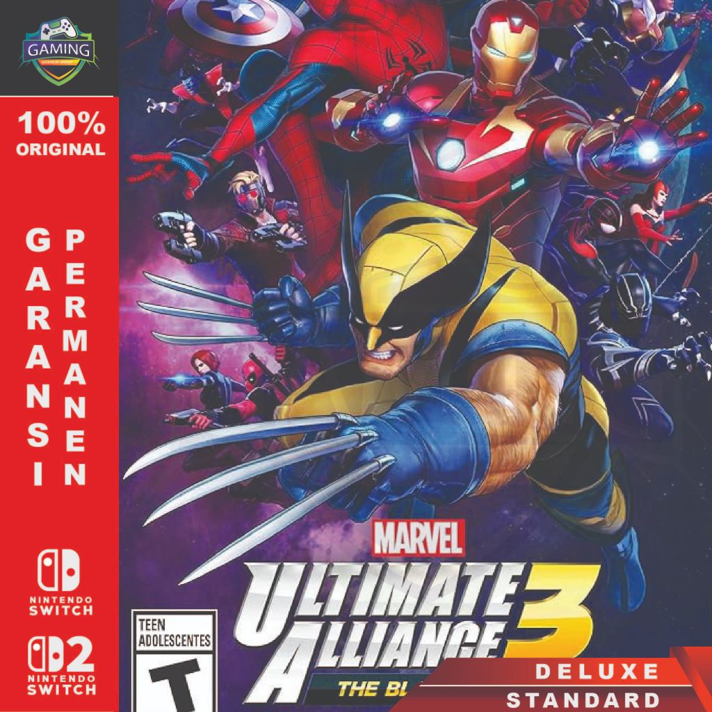 Jual Marvel Ultimate Alliance 3 The Black Order Nintendo Switch ...
