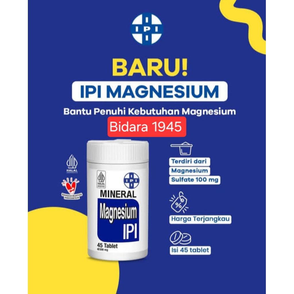 Jual IPI Mineral MAGNESIUM | Shopee Indonesia