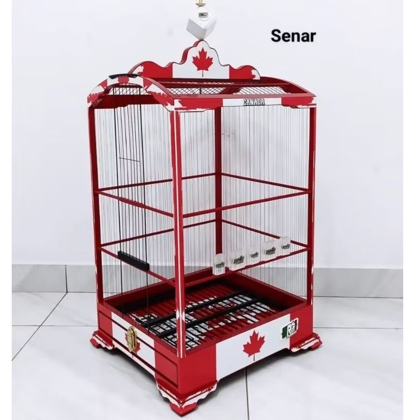 Jual Sangkar Koper BRO Decal Pion Dadu Ruji Senar No.2 + Full set ...