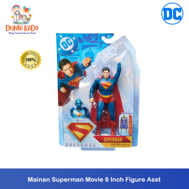 Jual Mainan Superman Movie 6 Inch Figure Asst | Shopee Indonesia