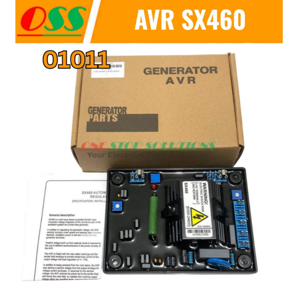 Jual Automatic Voltage Regulator SX460 AVR SX 460 AVR Genset | Shopee ...